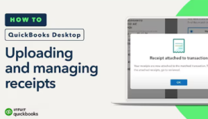 Uploading receipts to QuickBooks Online using a desktop - Max Taxback